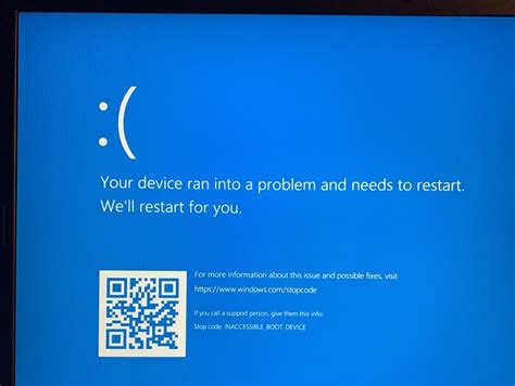 Windows Inaccessible Boot Device Error Working Solutions