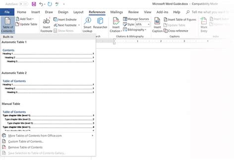 How To Insert A Table In Word With Apa Format Shoepna