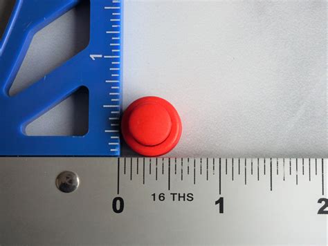 Red Cord Lock With Button 5 8 Inch Cord Stopper Two Hole Etsy