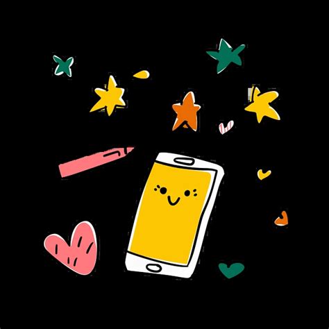 可爱儿童读物插画素材插画插图标 Icon 涂鸦 黑白简笔画 插画 漫画 卡通13 Min 花瓣网