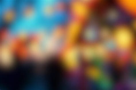 Sunset Through Nature Gaussian Blur Premium Ai Generated Image