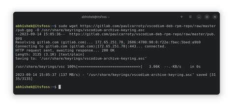 How To Install VSCodium On Ubuntu Linux