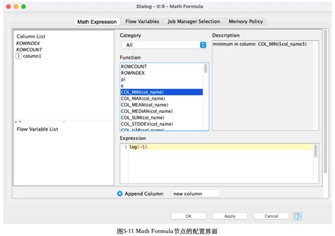 🔎 knime 节点巡礼 column expressions（列表达式）节点 数据分析指北