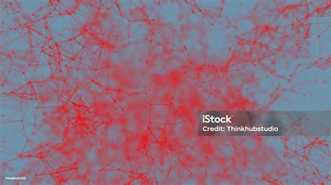 추상적인 디지털 생물학 기술 시스템 플랫폼 도트 라인 빛 연결 사이버 공간 흐름 배경 미래 혁신 기술 추상 프리 젠 테이 션 배경 개념 3d 렌더링 틸트 팬 보기 0명에