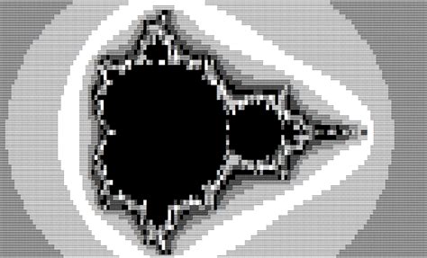Mainframe Ascii Mandelbrot Animation