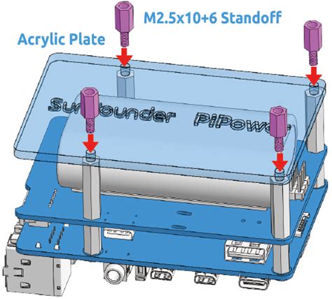 Assemble The PiPower SunFounder PiPower Documentation