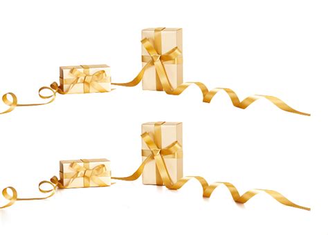 金色的礼物盒