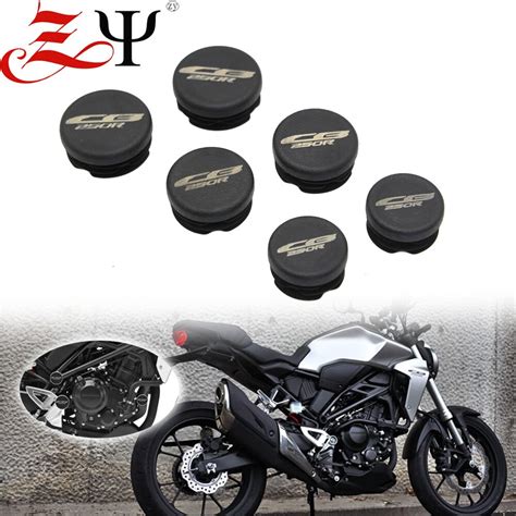 오토바이 액세서리 프레임 엔드 캡 프레임 홀 커버 캡 플러그 장식 혼다 Cb125r Cb150r Cb250r Cb300r 2018 2019 2022 Aliexpress