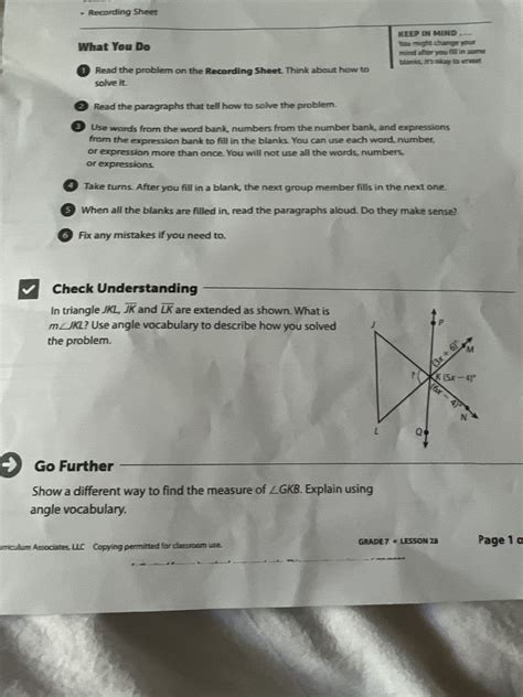 Answered Check Understanding In Triangle Jkl Jk Bartleby