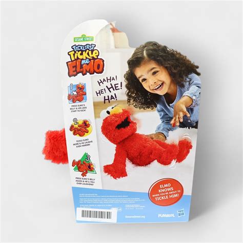Sesame Street Tickliest Tickle Me Elmo Plush Toy 4722305825