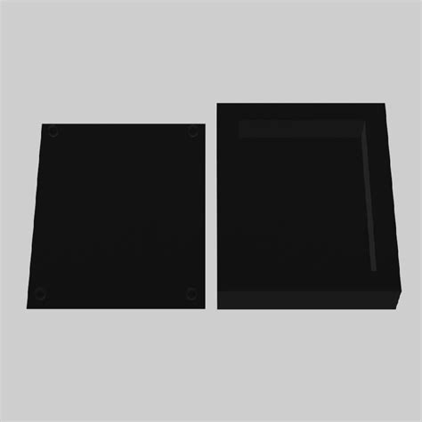 3d Printable Box For Cards 3d Model 3d Printable Cgtrader