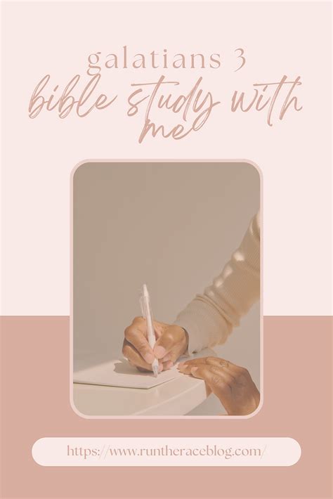 Galatians 3 Bible Study With Me