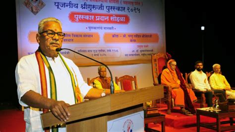 सर्व काही सरकार करेल ही चुकीची भावना डॉ कृष्णगोपालजी यांचे प्रतिपादन