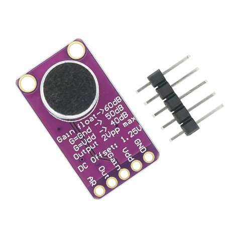 Max9814 Microphone Amplifier Module With Auto Gain Control Makers Electronics
