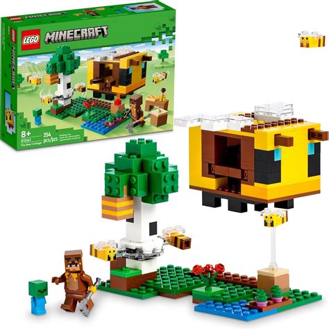 Lego Minecraft The Bee Cottage Building Set Construction