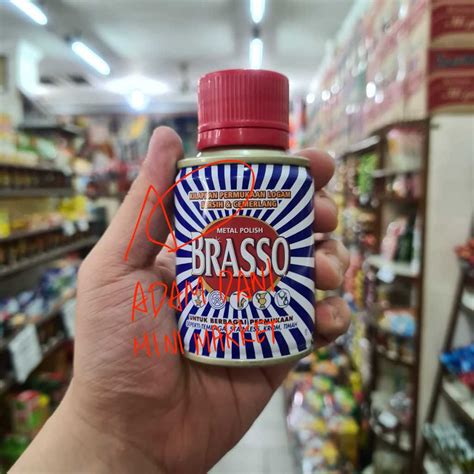 Jual Metal Polish Brasso 100 Ml Shopee Indonesia