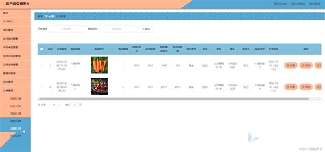 Ssm毕设项目农产品交易平台9o9p3（javavuemybatismavenmysql）农产品交易平台csdn Csdn博客