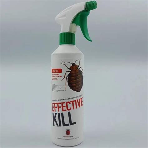 Εντομοκτόνο ακάρεων κοριών Effective Kill 500ml Ng Color Χρώματα