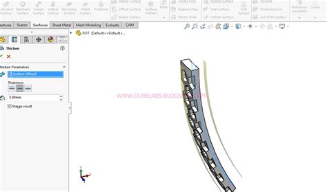 Solidworks Complex Part Modeling 1 Hexagonal Decorative Pot ~ Ourengineeringlabs