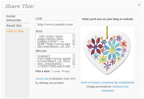 How To Link Embed Grab The Image And Resize Zazzle Images