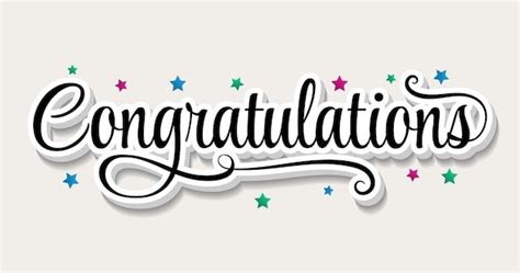 3d Congratulations Lettering Text For Graduation