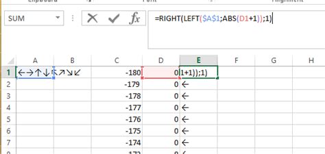 Excel Conditional Formatting Directional Arrows Based On The Value