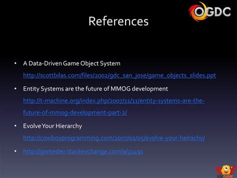 Ogdc 2014entity System In Mobile Game Developmentmr Cody Nguyen Pdf