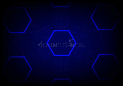 Abstract Technology Background The Circuit Board Diagram With