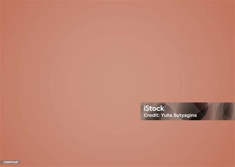 Abstract Light Mocha Mousse Brown Color Gradient Background Monochrome Pattern For Design Copy