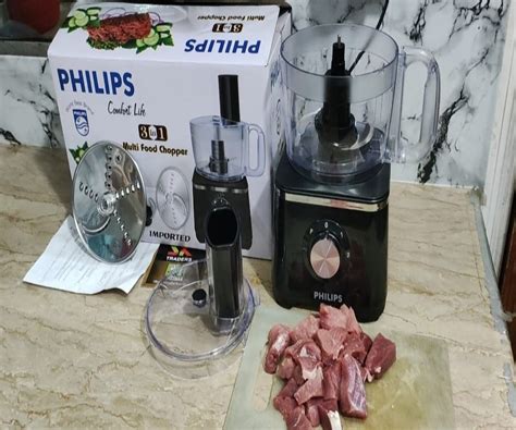 Philips 3 In 1 Multi Food Chopper For Meat And Vegetable Cutting 1000w S