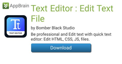 Text Editor Edit Text File For Android Free App Download