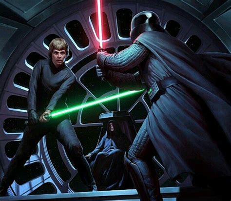 Star Wars Luke Skywalker Vs Darth Vader Return Of The Jedi