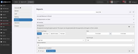 Report And Till User Manual