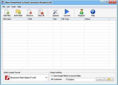 How To Convert Powerpoint To Swf Flash Video Abex Powerpoint To Flash