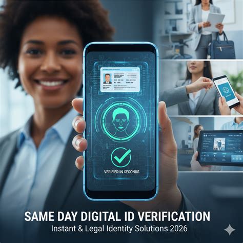 Same Day Digital Id Verification Instant And Legal Identity Solutions 2026