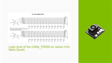 logic level of the camx pwdn on jetson orin nano devkit help docs for errors issues on nvidia
