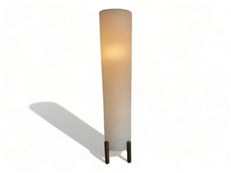 Lot Modern Cylindrical Natural Floor Lamp