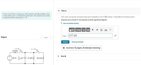 solved part ain the circuit shown in figure 1 ﻿both