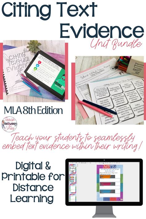 Citing Text Evidence Bundle And Citing Evidence Game Distance Learning Citing Text Evidence