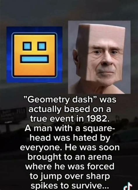 Tragic Story Of Geometery Dash Real 😔 R Okbuddygmd