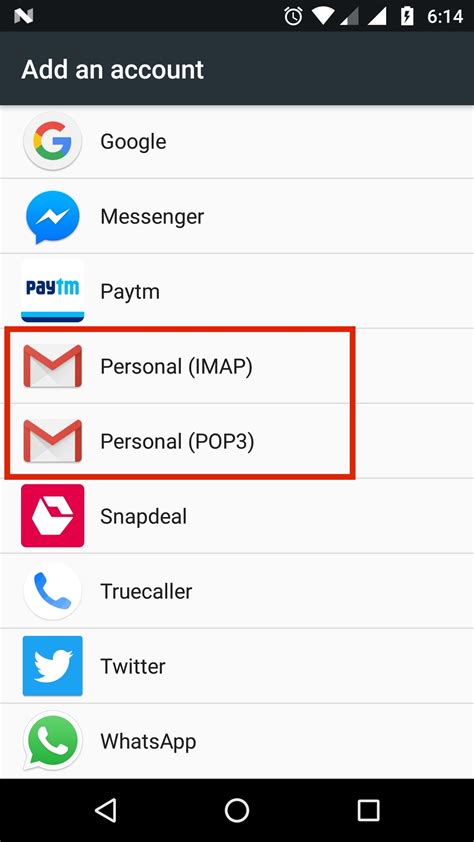 How To Configure POP3 Email Account For Android Phones HostJelly