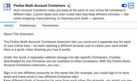 Manage Optional Permissions For Firefox Extensions Firefox Help