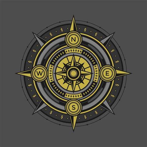 North Arrow Compass Vector Art Icons And Graphics For Free Download