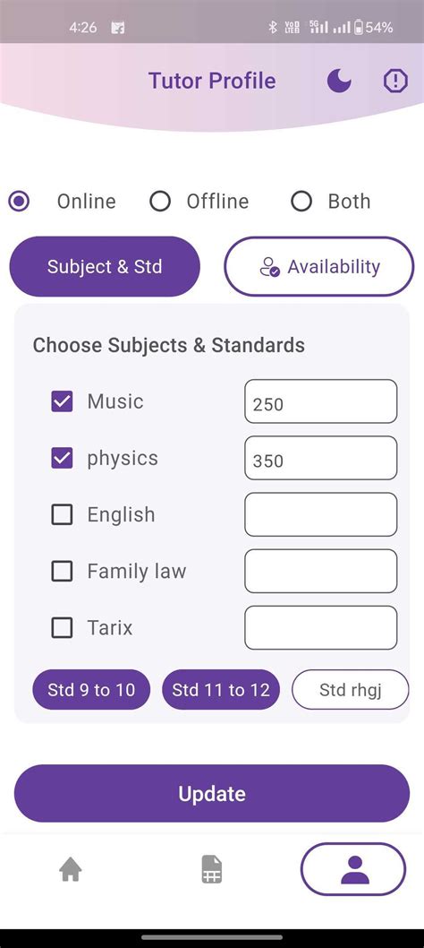 Tutor Finder Flutter Admin Panel Ui By Lpktechnosoft Codecanyon