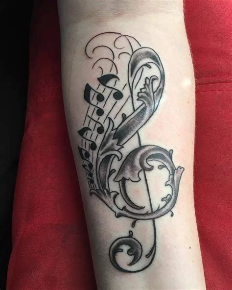 Music Notes Tattoo Sleeve
