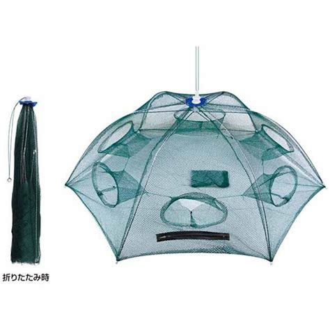 Prox（プロックス） 大阪漁具／ogk Og9846a パラソル型魚キラー 6穴 （小魚捕獲用 使用サイズ：41cm×直径90cm