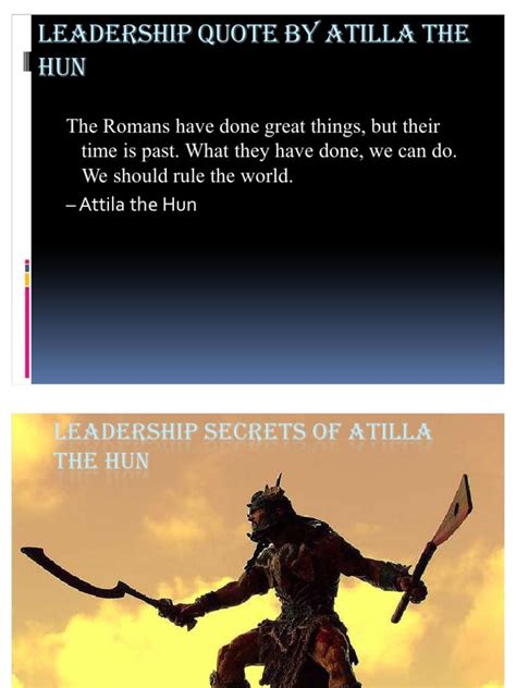 Hun Quotes