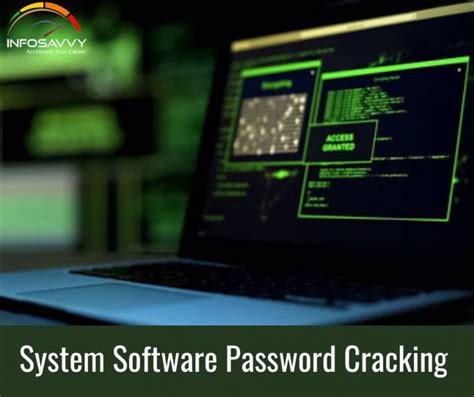 System Software Password Cracking Infosavvy Security And It