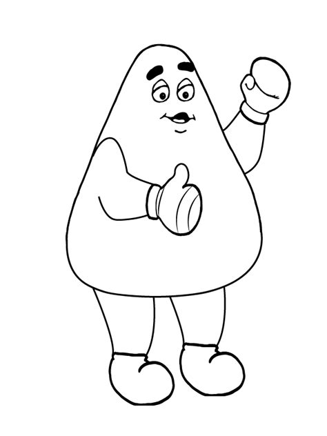Grimace Coloring Page