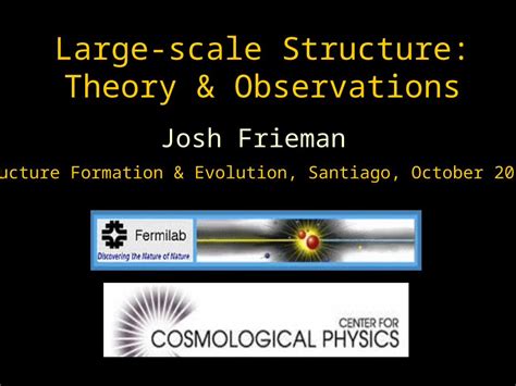 Ppt Large Scale Structure Theory And Observations Dokumentips